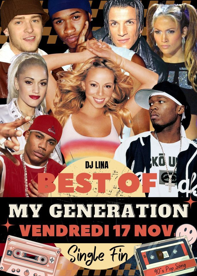 MY GENERATION ?? DJ LINA - Vend 17 Nov., Single Fin ≋ Nouméa, Noumea ...