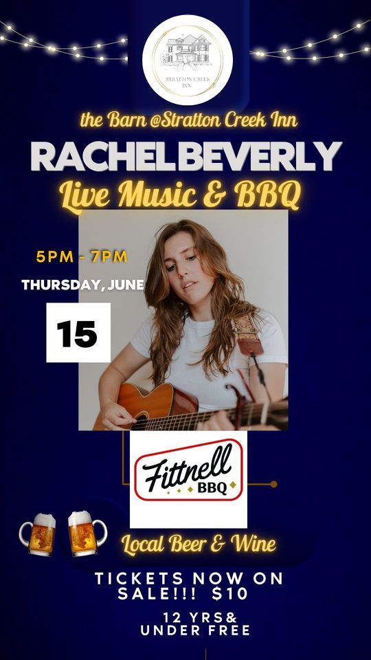 An Evening With Rachel Beverly , 1642 W Danby Rd, Newfield, NY 14867 ...