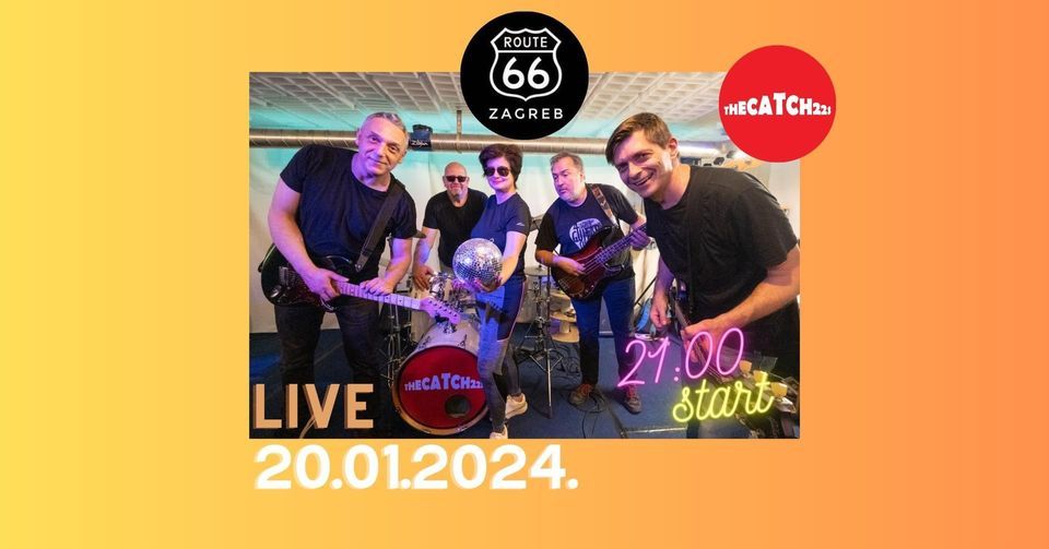 The Catch 22s, Paromlinska cesta 47, Zagreb, Croatia, 20 January 2024 ...