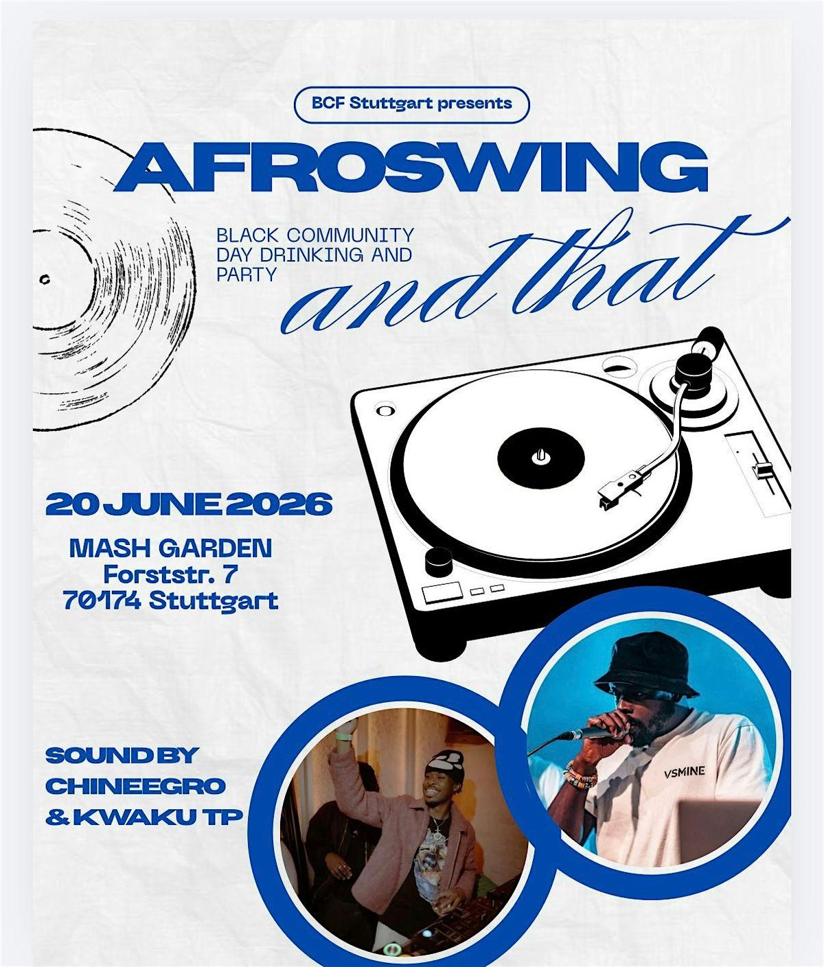 BLACK COMMUNITY AFROSWING DAY EVENT, Mash Stuttgart - Event Center ...