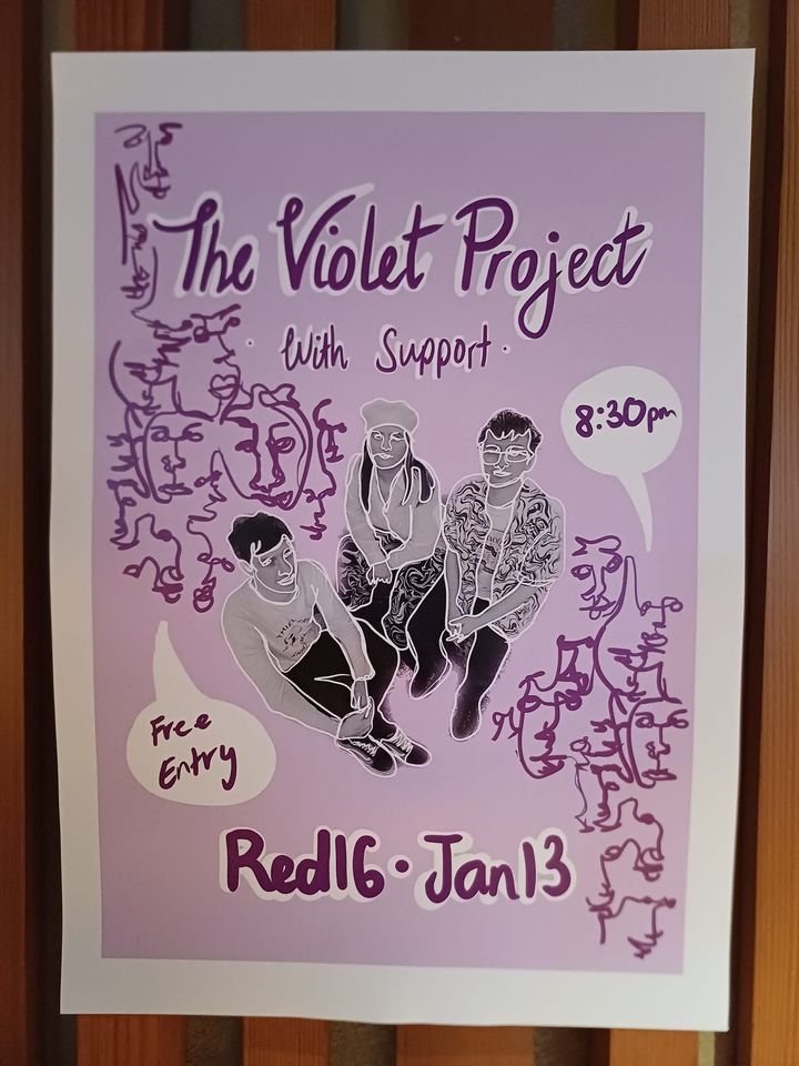 The Violet Project Live, Red16, Nelson, 13 January 2024 | AllEvents