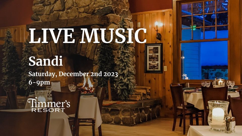 Live Music with Sandi, Timmer's Resort, West Bend, 2 December 2023 ...