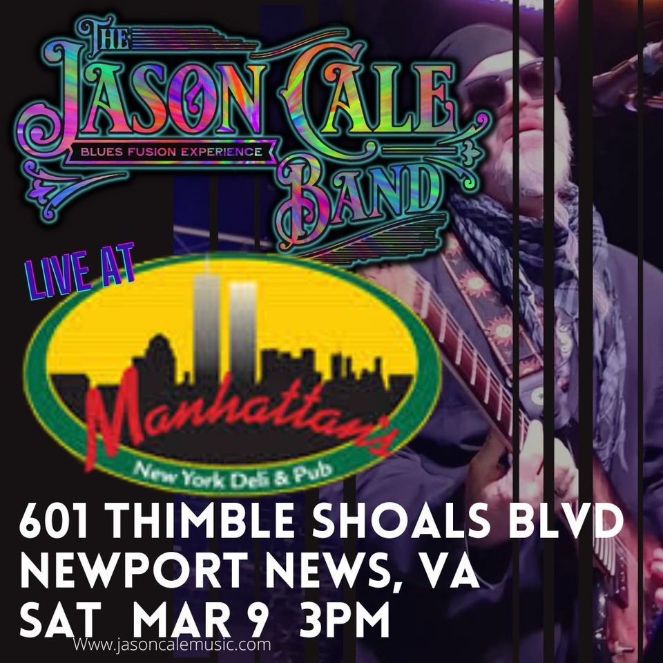 The Jason Cale Band at Manhattans , Manhattan's NY Deli & Pub, Newport ...