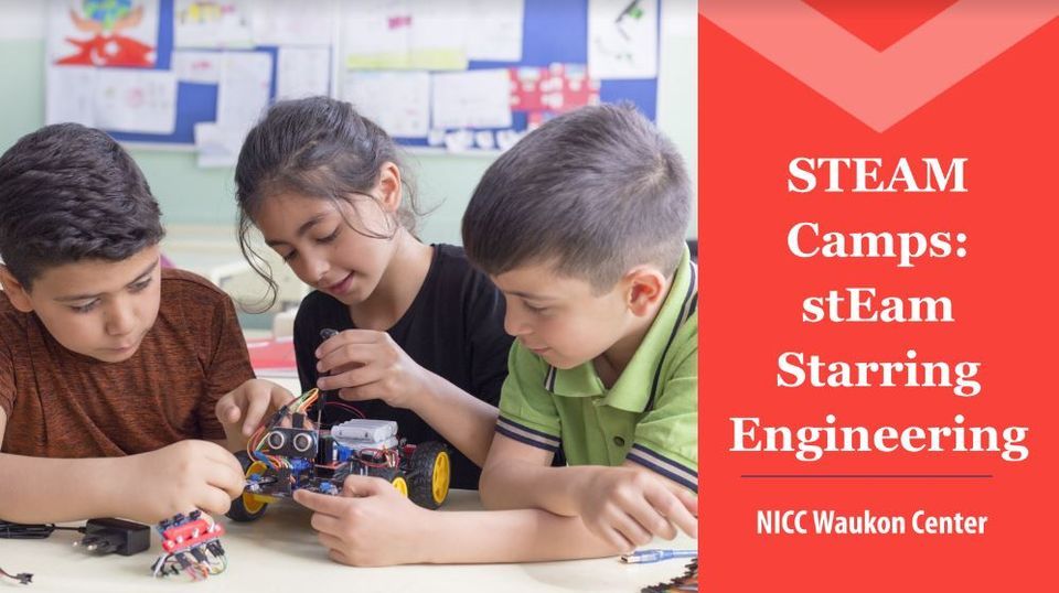 STEAM Camp: stEam starring Engineering (Grades 4-6), NICC Waukon Center ...