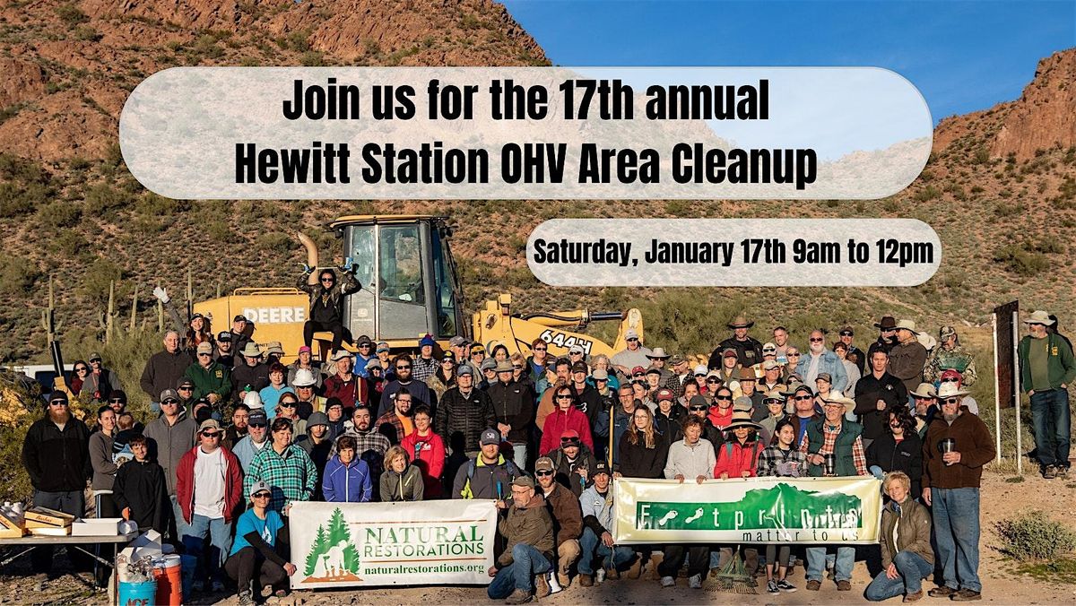 17th annual Environmental Stewardship Event at Hewitt Station, East ...