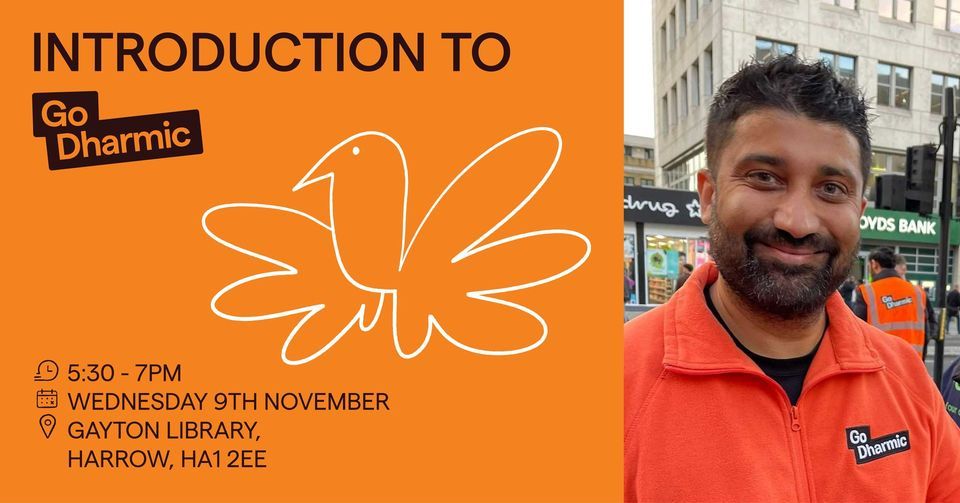 Introduction to Go Dharmic by Hanuman Dass, Gayton Library, Harrow, 9 ...