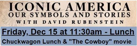 PBS Iconic America "The Cowboy" movie viewing with Chuckwagon Lunch ...