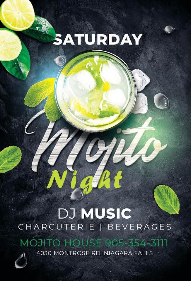 Civic Holiday Dance Party, Niagara Falls, Mojito House Bar & Restaurant ...