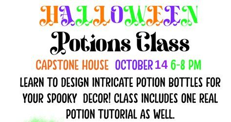 Halloween Potions Class, Capstone House, Panama City, October 14 2022 ...