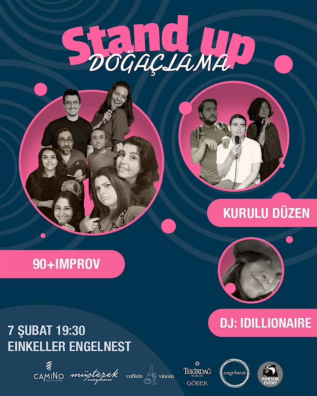 Stand up - Doğaçlama, Engelnest Coworking Space and Event Venue, Berlin ...