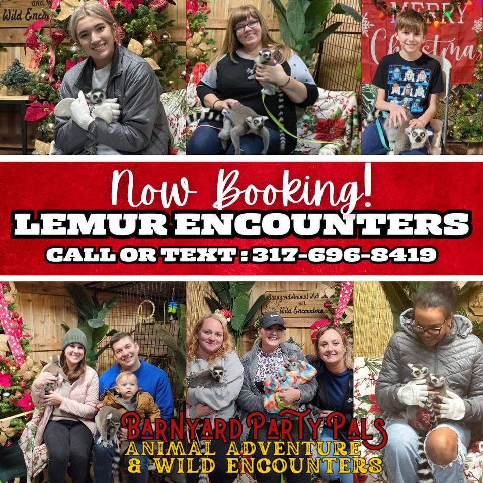 1/28 Lemur Encounters , Barnyard Party Pals, Fountaintown, January 28 ...