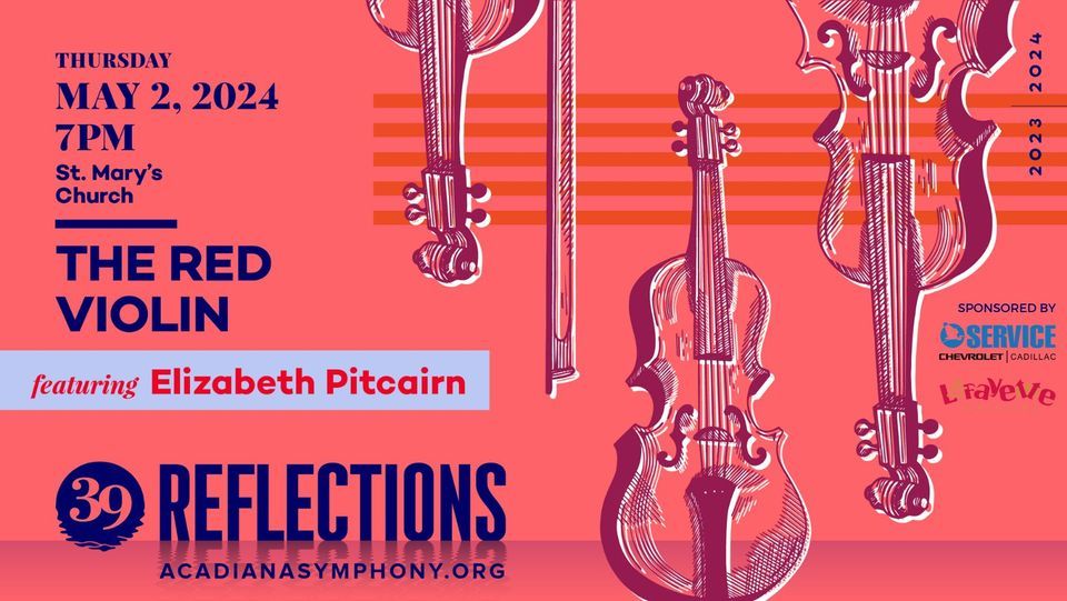The Red Violin | Featuring Elizabeth Pitcairn, St Mary's Church ...