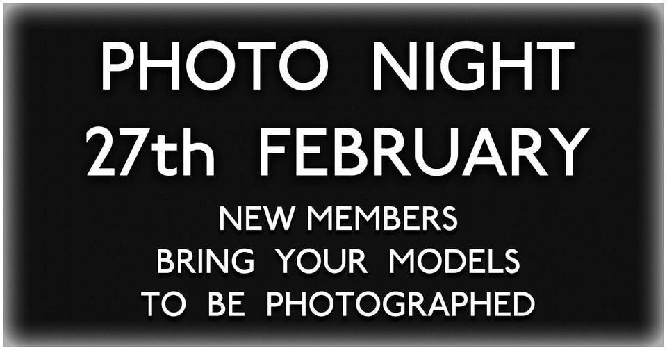 PHOTOGRAPHY NIGHT, Fremington Parish Hall, Barnstaple, 27 February 2024 ...
