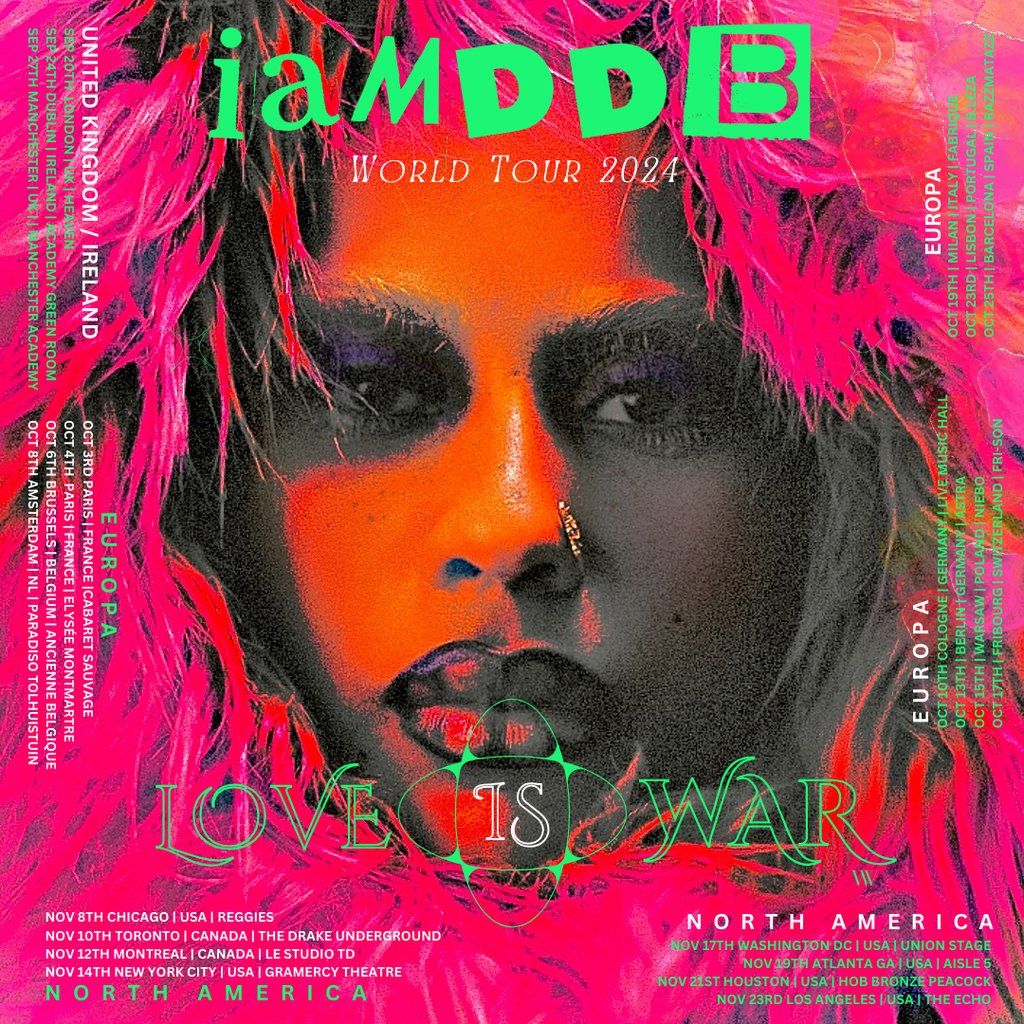 IAMDDB: Love Is War World Tour - Manchester, Manchester Academy 2 , 27 ...