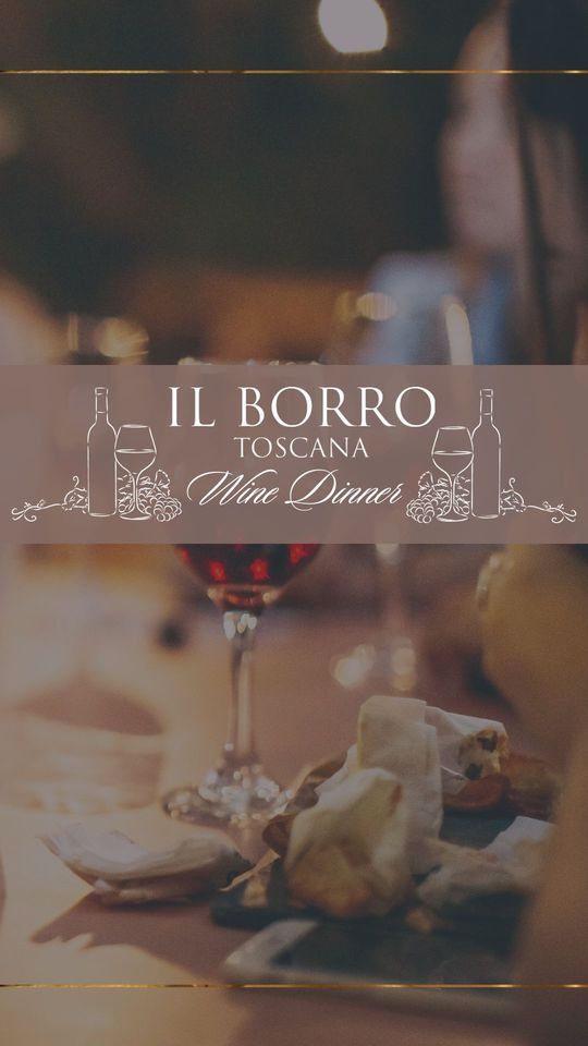 Il Borro Wine Dinner, The Network Bar, Dallas, 13 December 2023 ...