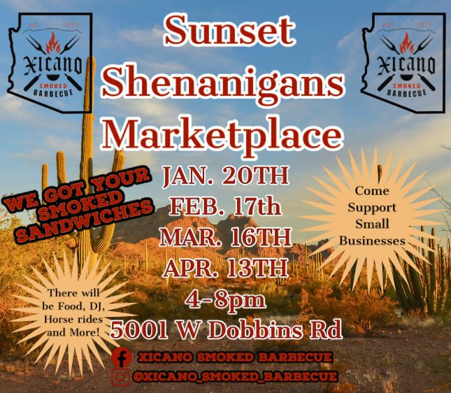 Sunset Shenanigans Marketplace, 5001 W Dobbins Rd, Laveen, AZ 85339 ...
