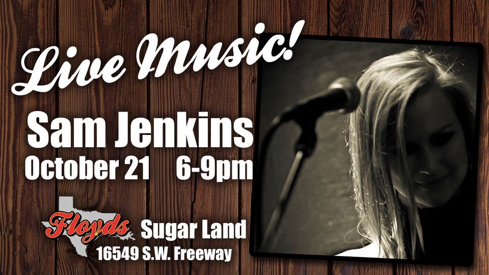 LIVE MUSIC: Sam Jenkins at Floyds Sugar Land, Floyds Seafood Sugar Land ...