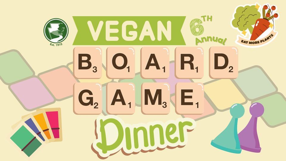 Vegan Board Game Dinner, Pocono Environmental Education Center ...