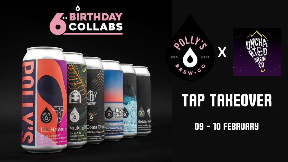 POLLYS BREW x UNCHARTED TAP TAKEOVER, Hops 'N More, Leuven, February 9 ...