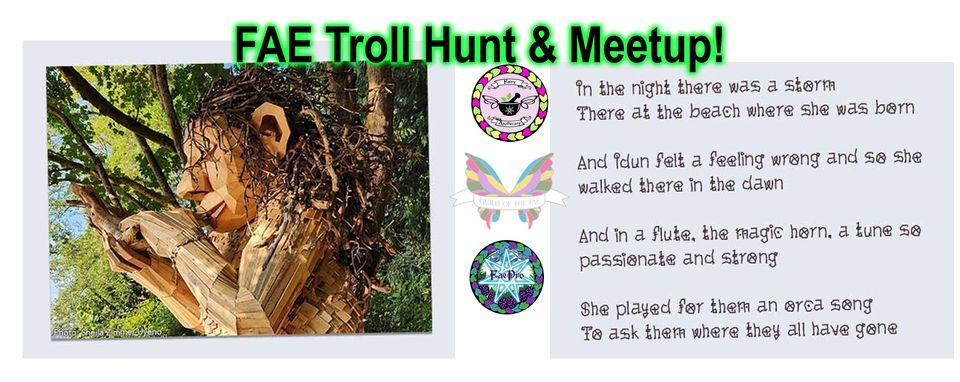 FAE Meetup & Troll Hunt: West Seattle Dambo Troll, Fairy Apothecary ...