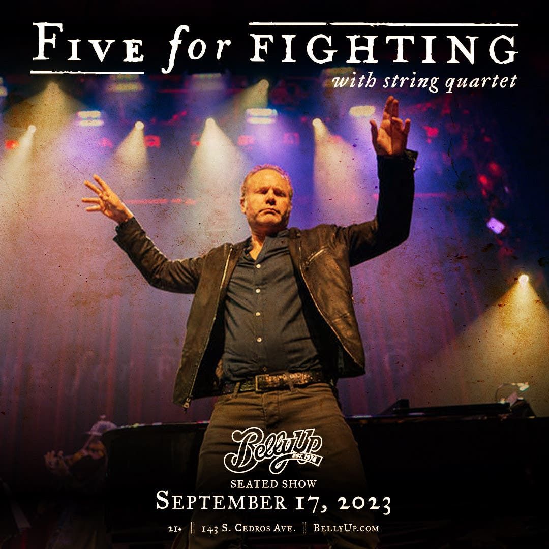 Five For Fighting & String Quartet, Hendricks Live, Plainfield | AllEvents