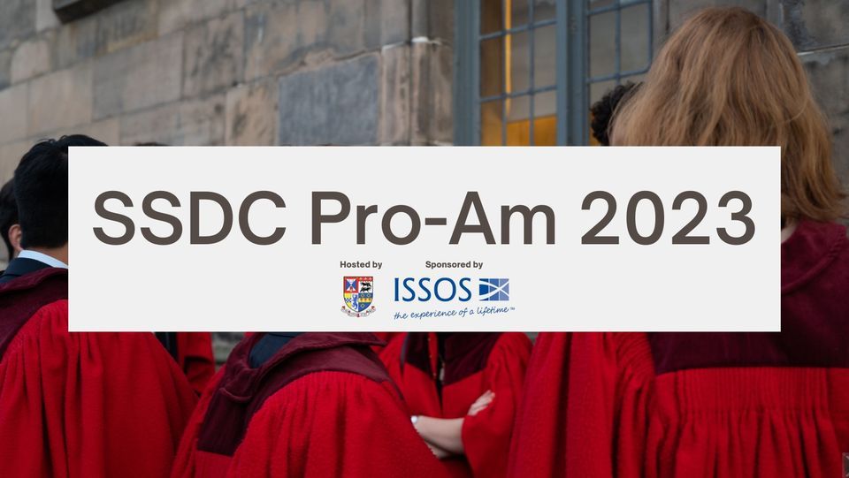 SSDC Pro-Am 2023, St Andrews Union Debating Society, 28 January to 29 ...