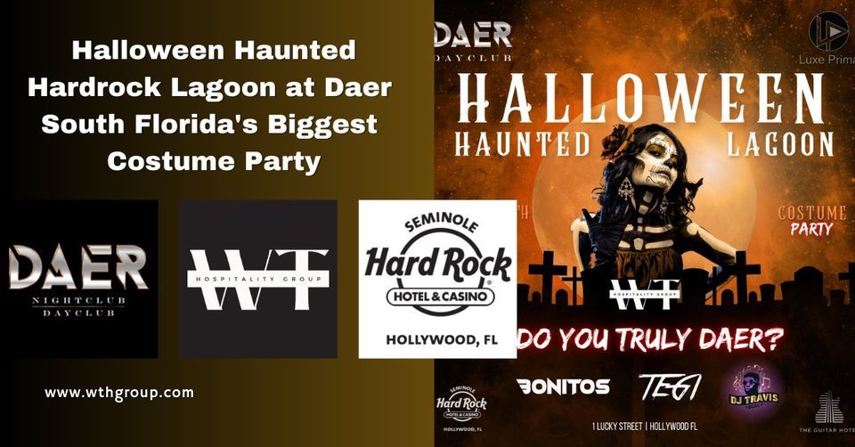 Haunted Lagoon with WT Hospitality Group, DAER South Florida ...