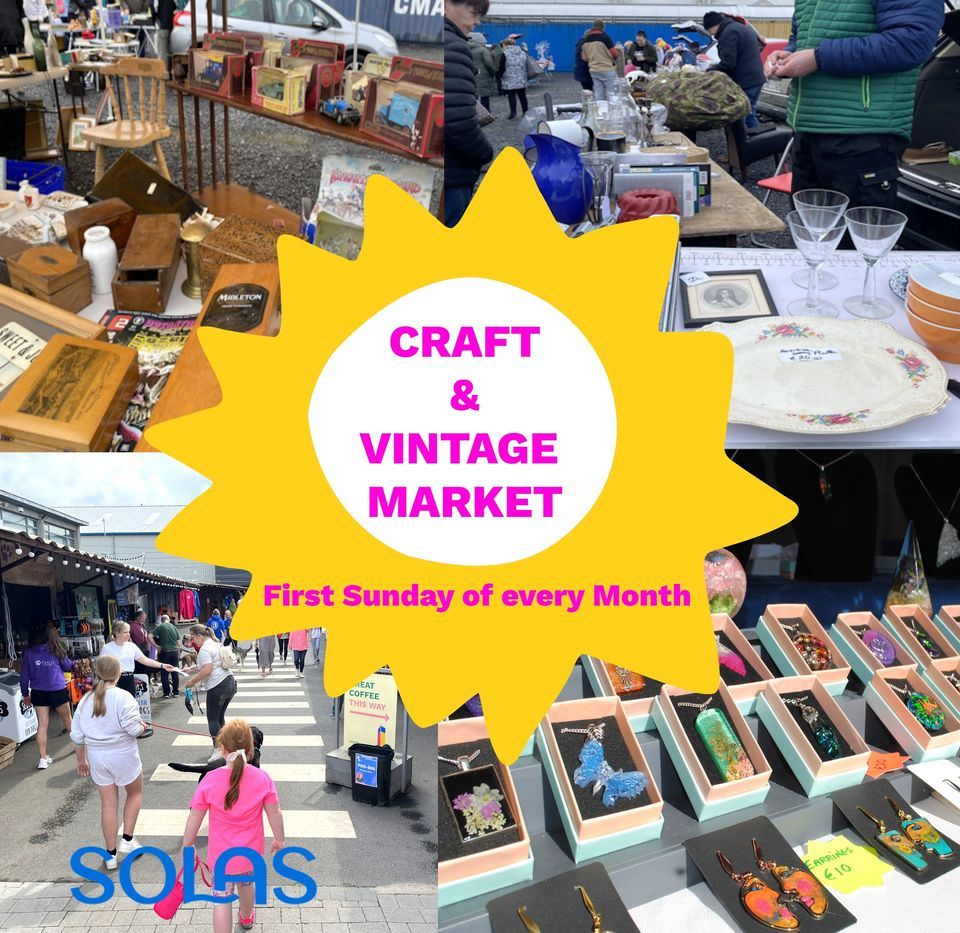 Vintage and Craft Market at SOLAS, Lea Road, Portarlington, Ireland R32 ...