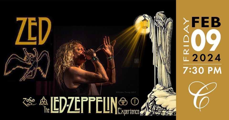 ZED: The Led Zeppelin Experience, Chatham Capitol Theatre, 9 February ...