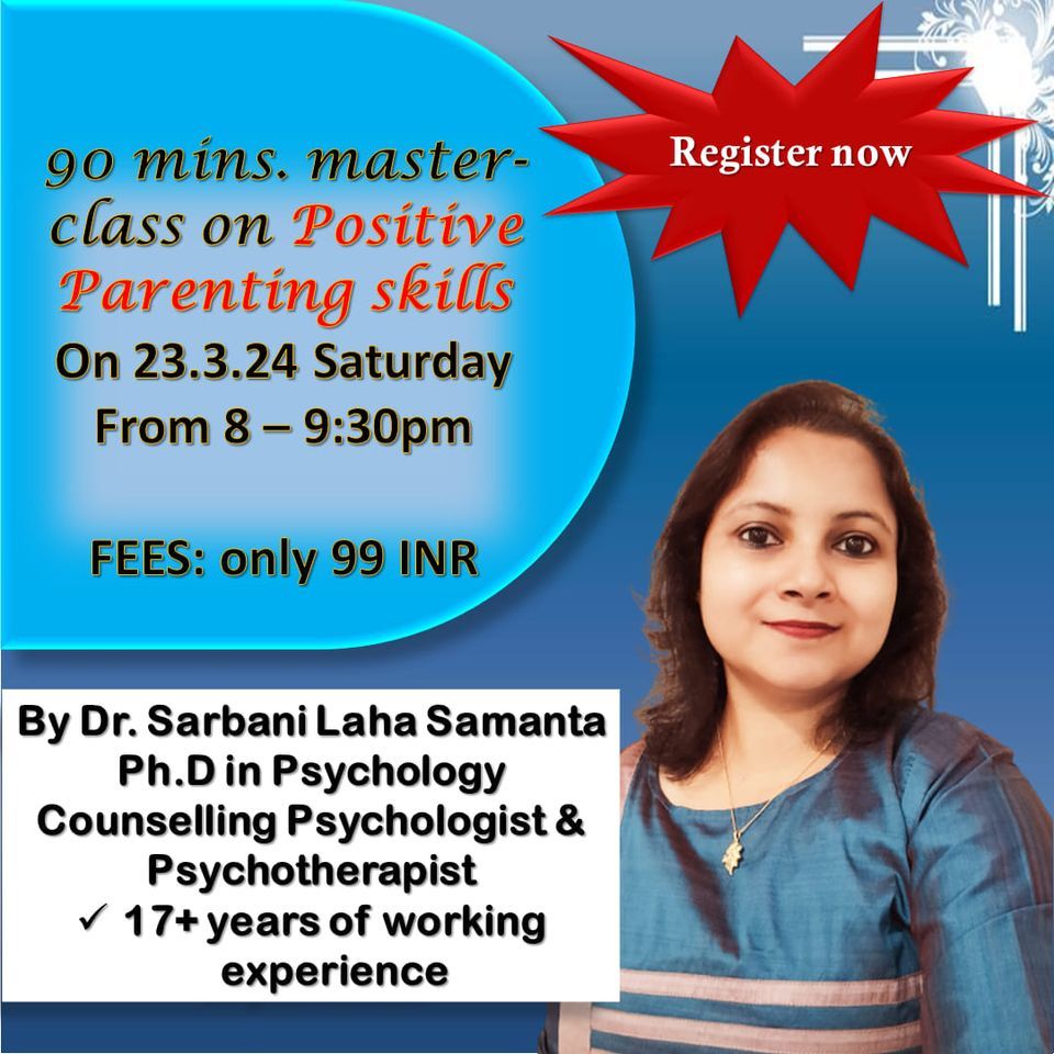 Parenting session, Online event, Kolkata, 23 March 2024 | AllEvents.in
