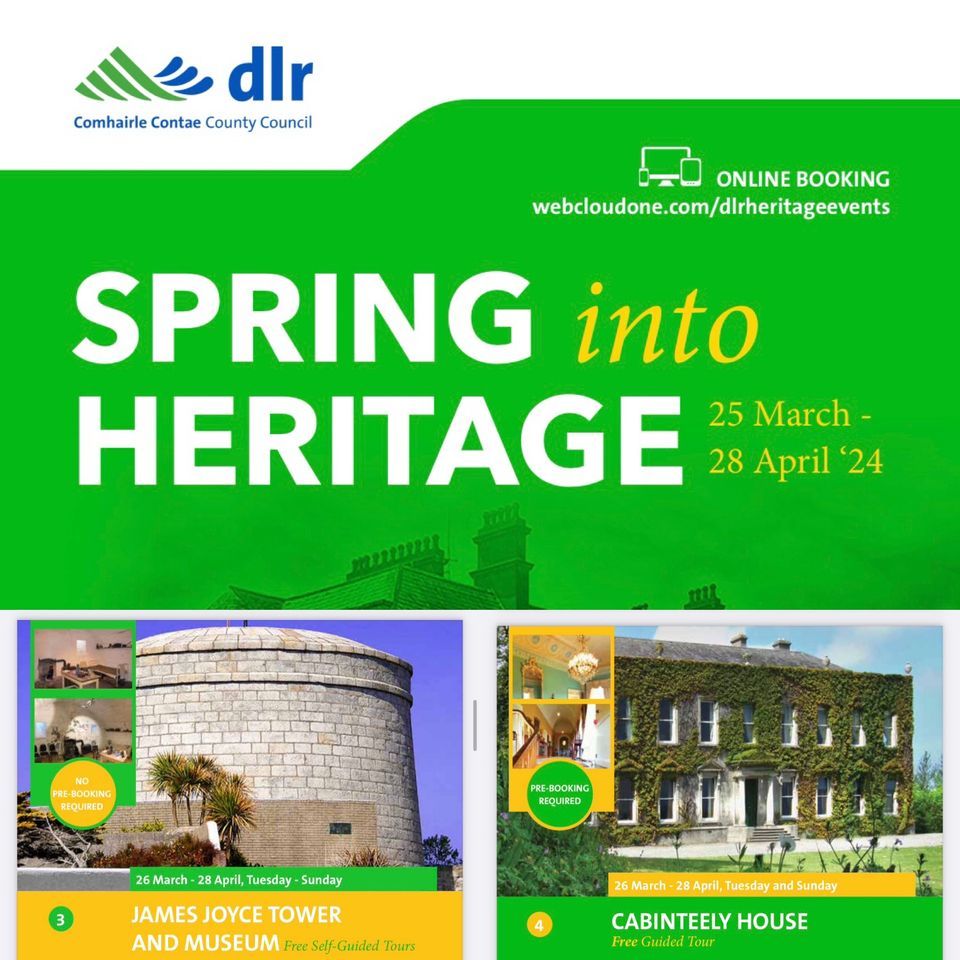 TUESDAYS Guided Tours dlr Spring into Heritage 2024, Dún Laoghaire ...