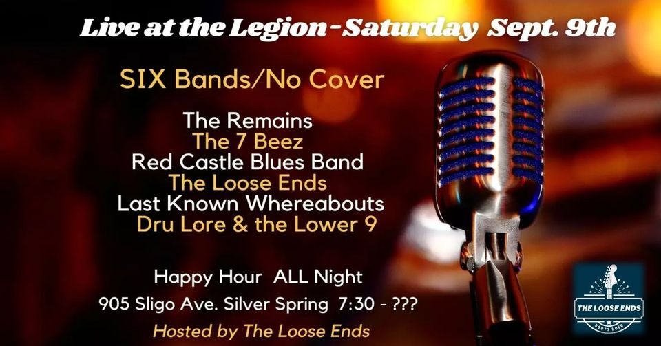 2nd Saturday at the Legion, American Legion Post 41, Cissel-Saxon ...