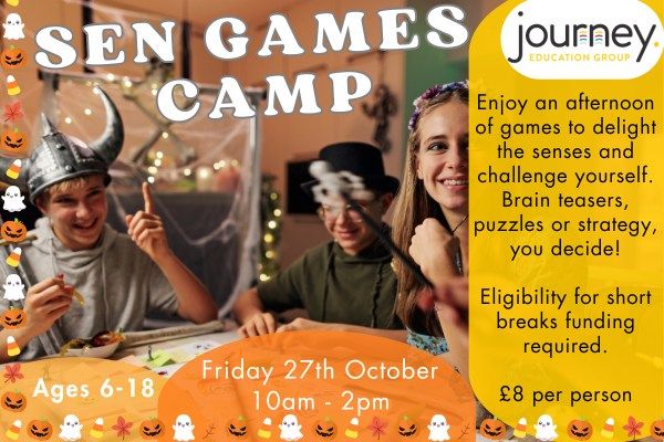 Short Breaks - SEN Games Camp, Journey Education Group, Doncaster ...