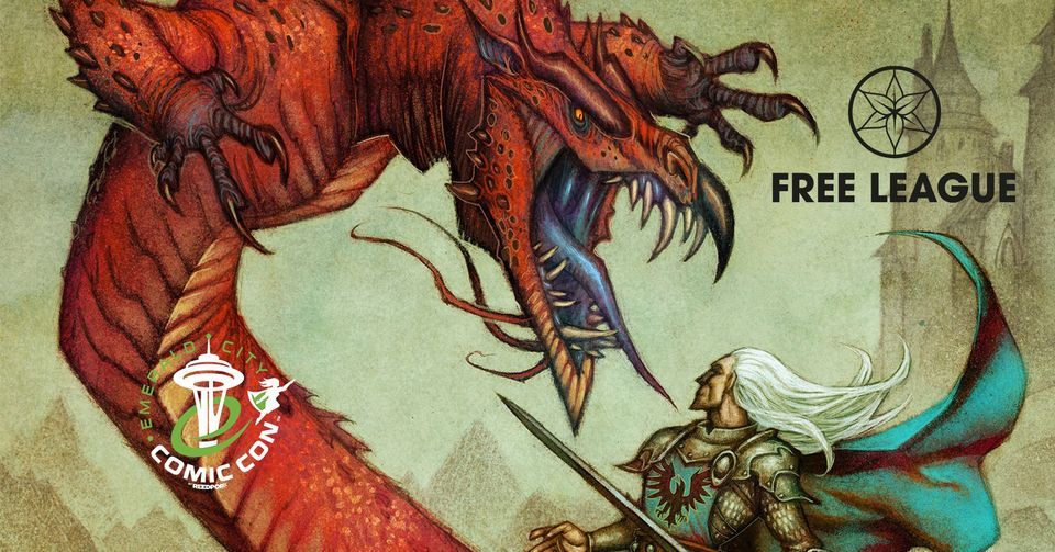 FREE LEAGUE @ EMERALD CITY COMIC CON 2024, Seattle Convention Center ...