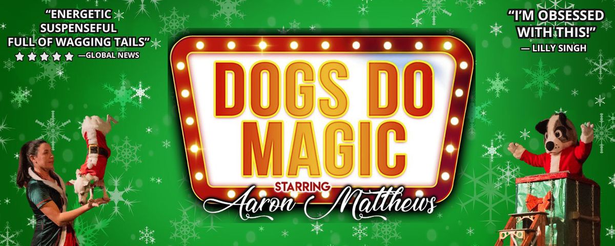 Dogs Do Magic - A Canine Christmas, Harold Shenkman Hall, Ottawa, 18 ...