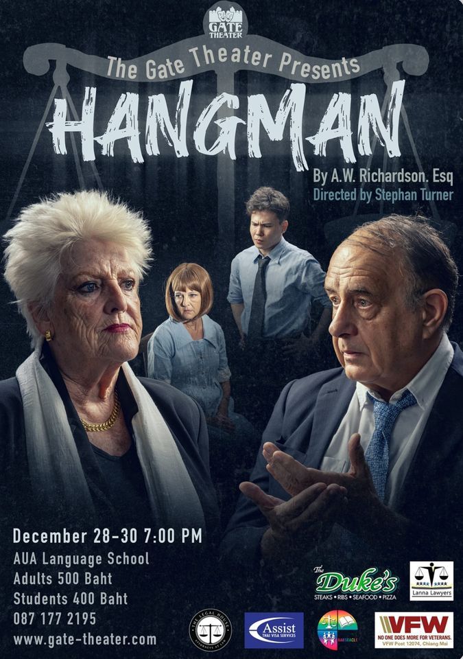 Hangman, AUA Language Center, Chiang Mai, 28 December 2023 | AllEvents.in