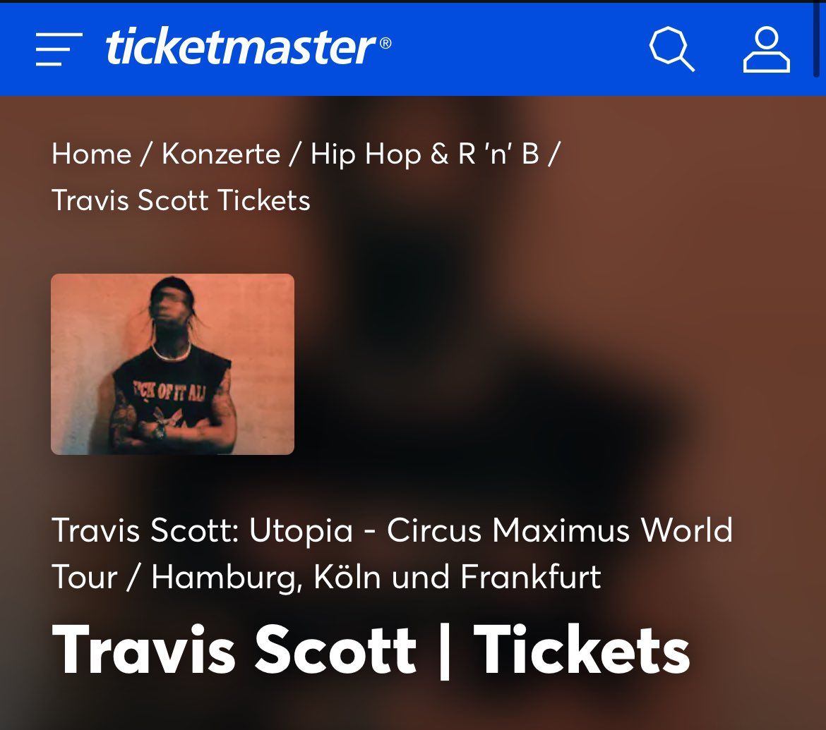 Travis Scott Cologne Tickets, RheinEnergieStadion, Köln, 20 July 2024 ...