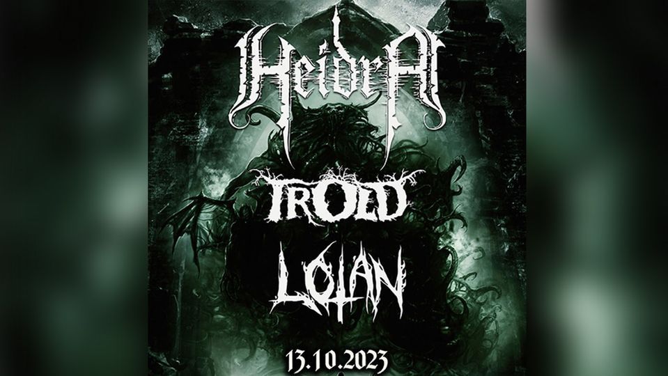 METAL NIGHT: HEIDRA, TROLD, LOTAN // ViFTEN, Kulturhuset Viften ...