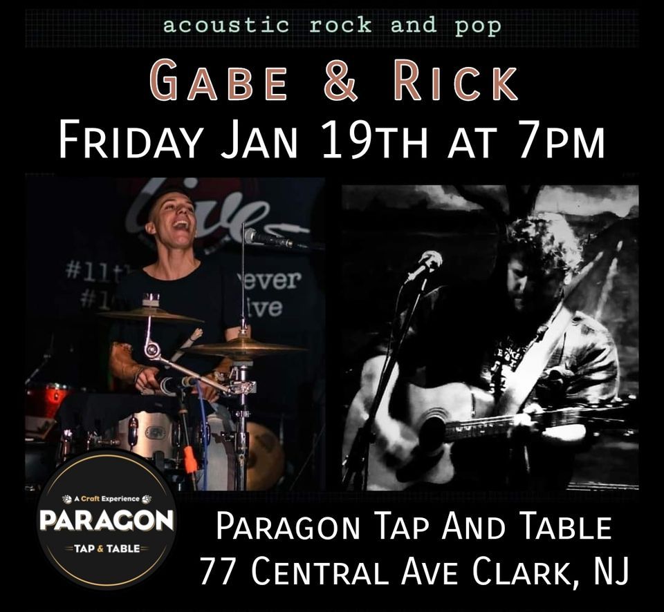 Gabe and Rick at Paragon Tap & Table, Paragon Tap and Table, Clark ...