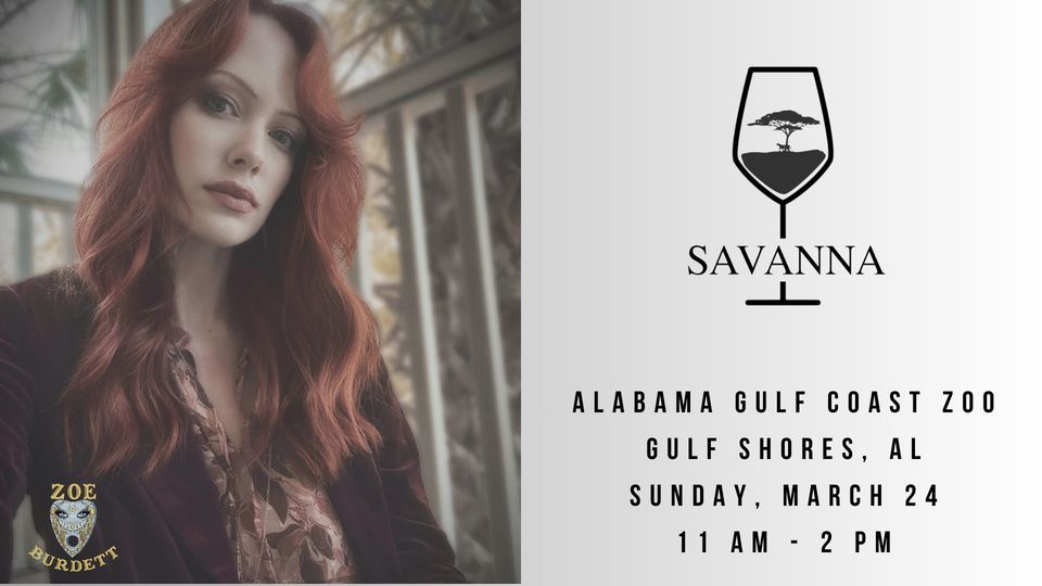 Zoe Burdett LIVE @ Savanna Restaurant, Alabama Gulf Coast Zoo, Gulf ... Zoe Burdett LIVE @ Savanna Restaurant, Alabama Gulf Coast Zoo, Gulf ...