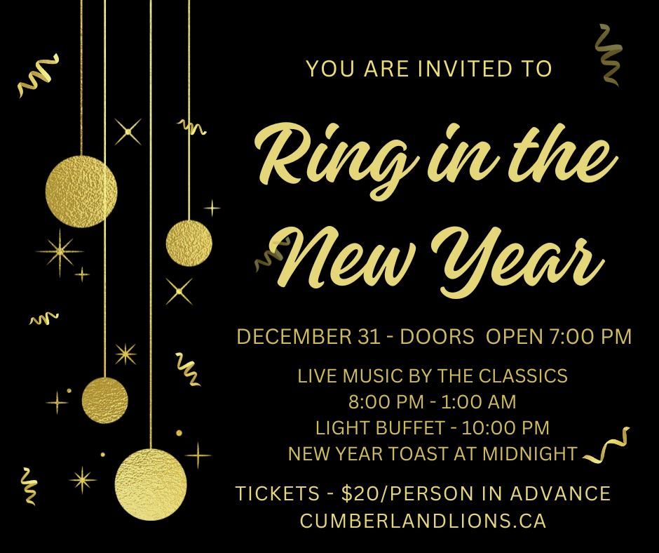 New Years Eve Party, Cumberland Lions Club, Ottawa, 31 December to 1 ...