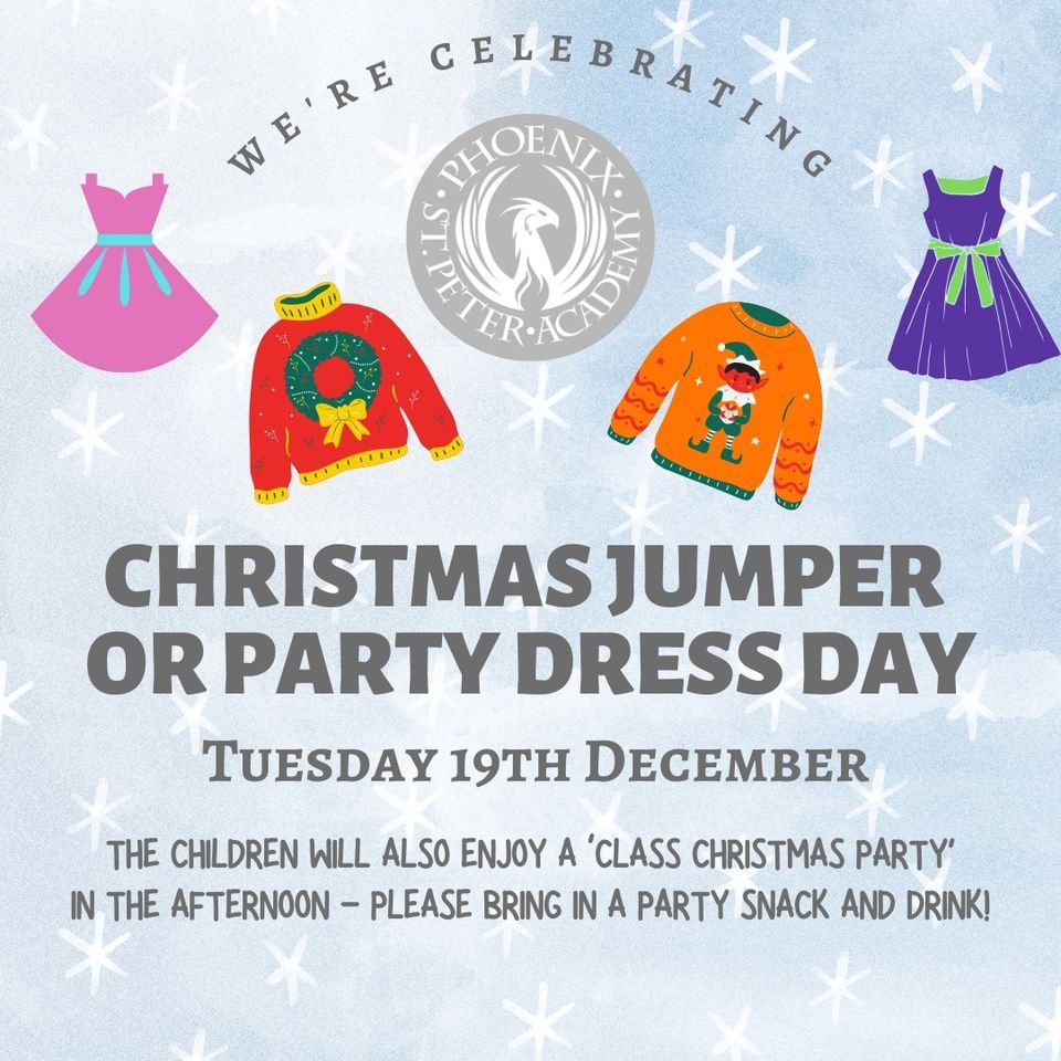 Christmas Jumper or Party Dress Day, Enstone Road Nr33 0ne Lowestoft ...