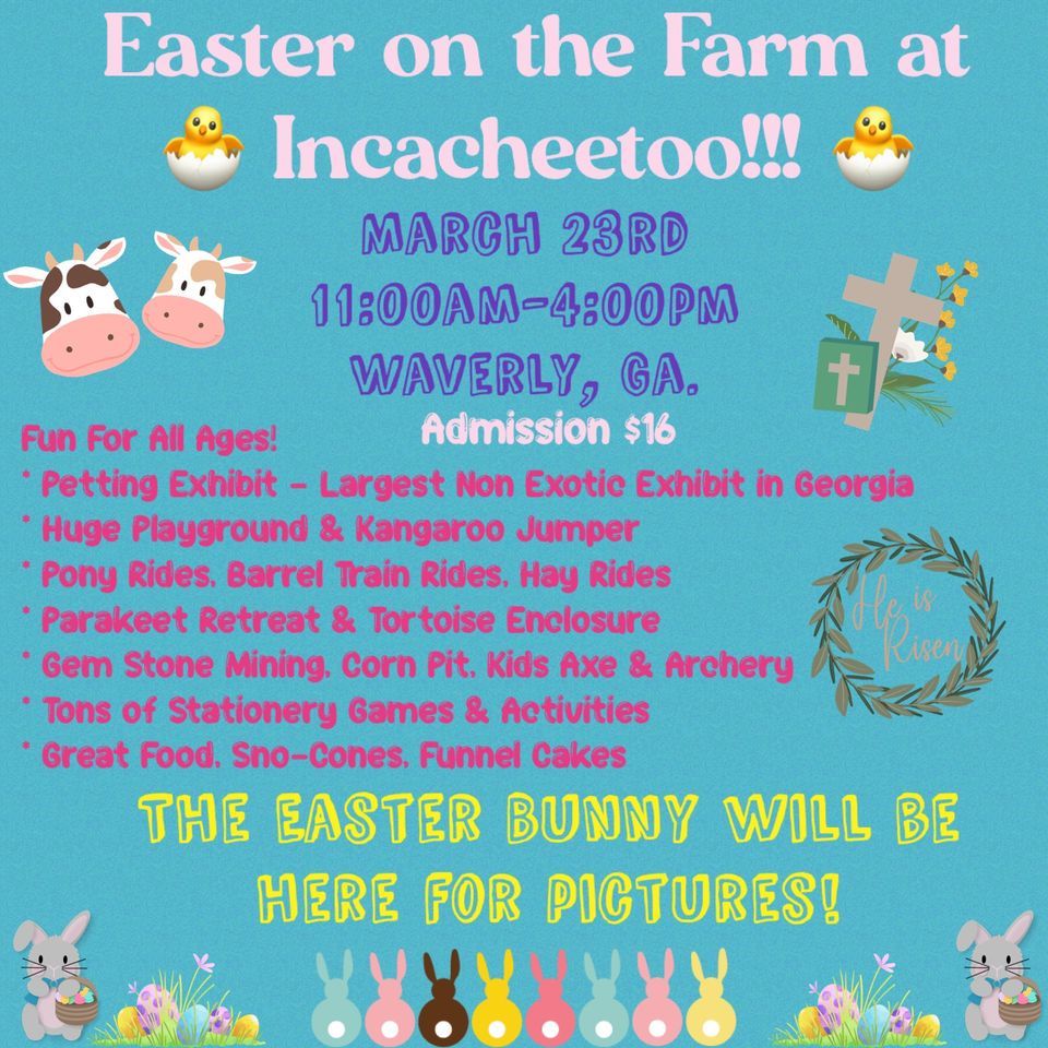 Easter on the Farm at Incacheetoo ???, Incacheetoo Plantation and ...