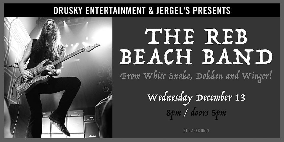Reb Beach Band at Jergels, Jergels, Warrendale, 13 December 2023 ...