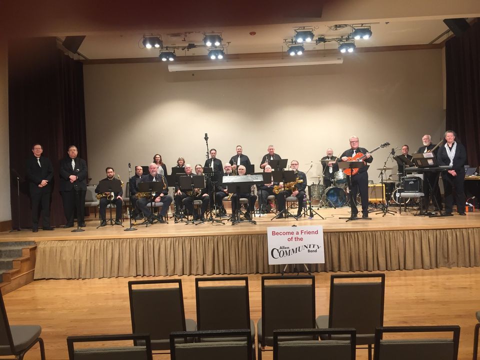 Allen Community Jazz Band, Allen Public Library, 17 December 2023 ...