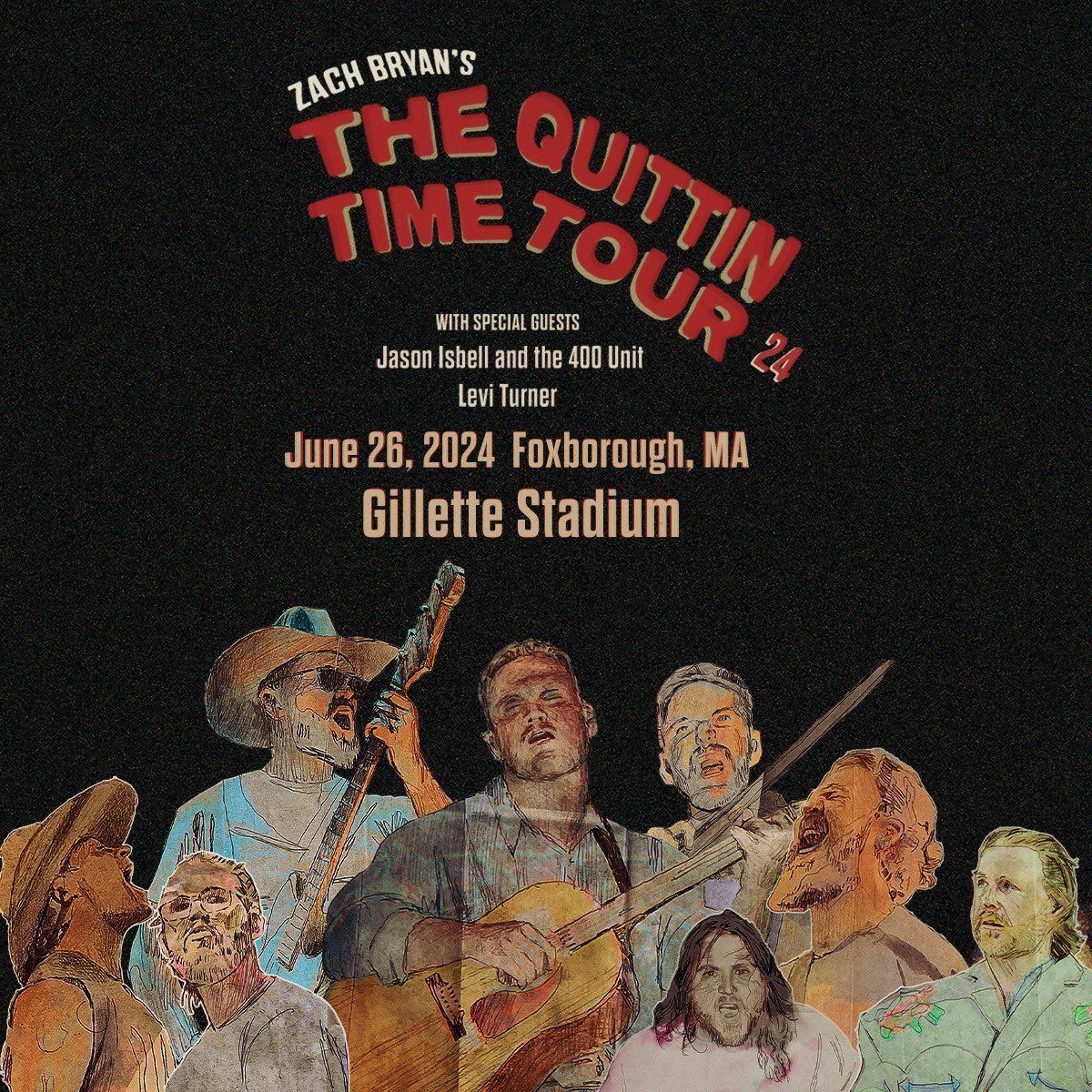 Zach Bryan Jason Isbell and The 400 Unit & Levi Turner, Raymond James ...