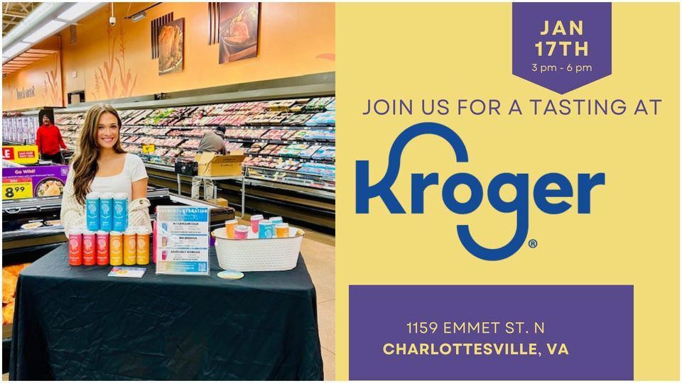 Kroger Tasting Charlottesville, Kroger (1159 Emmet St N ...