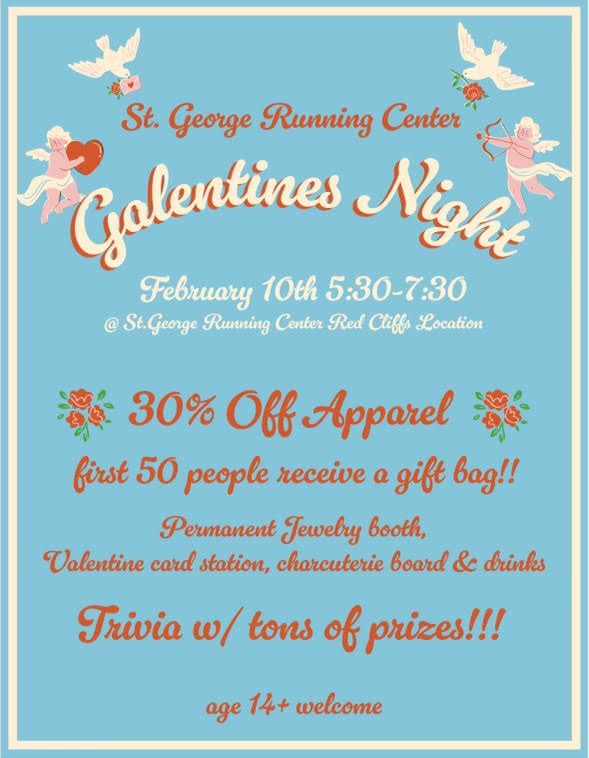 St. George Running Center Galentines, St. George Running Center ...