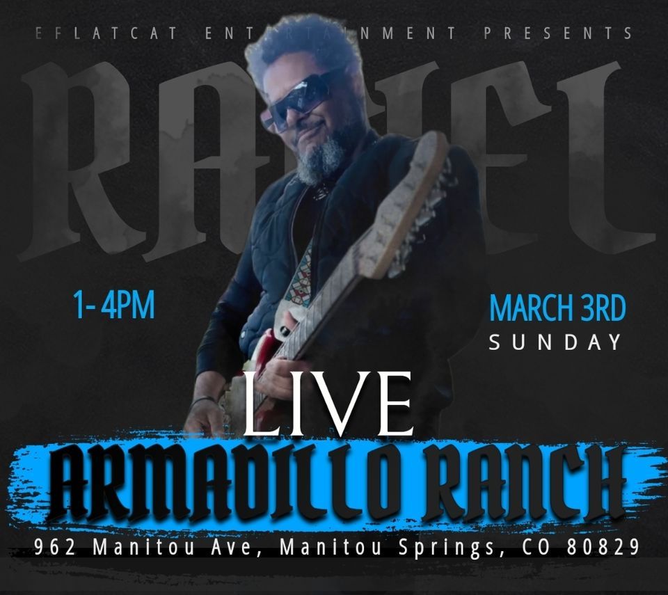 Sunday Serenade with Rafiel, Armadillo Ranch, Manitou Springs, 3 March 2024 | AllEvents