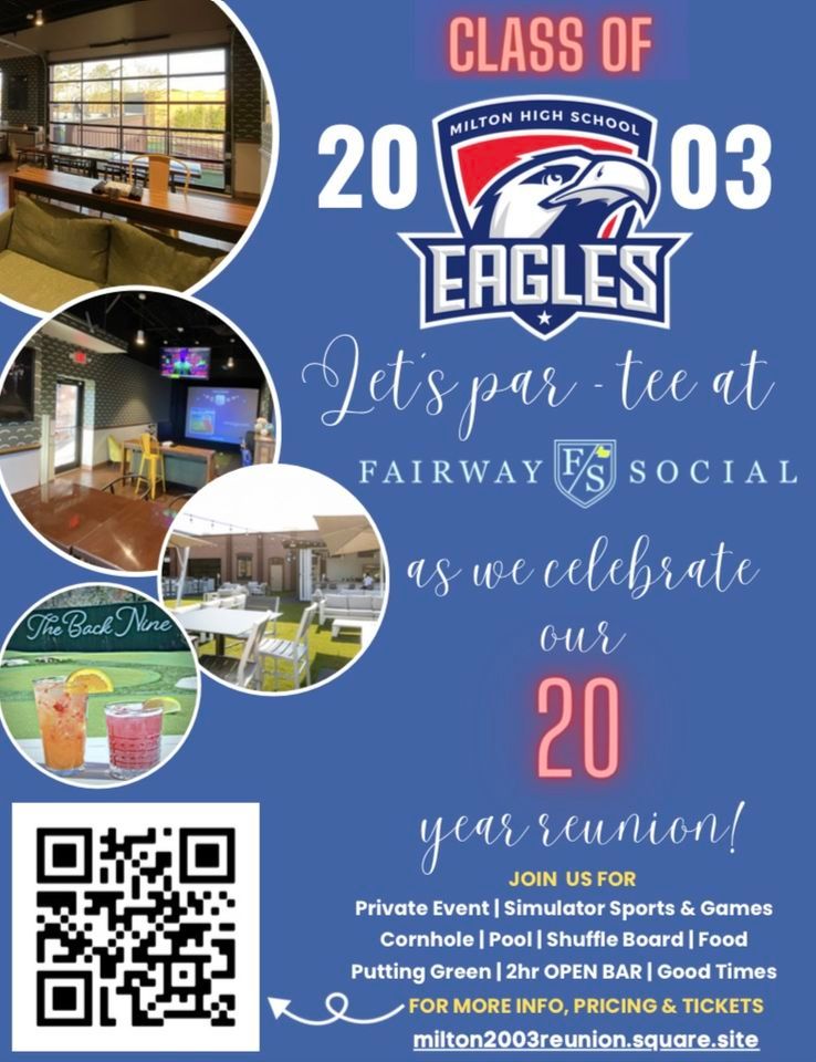 Milton High School 2003 Reunion at Fairway Social!, Fairway Social ...